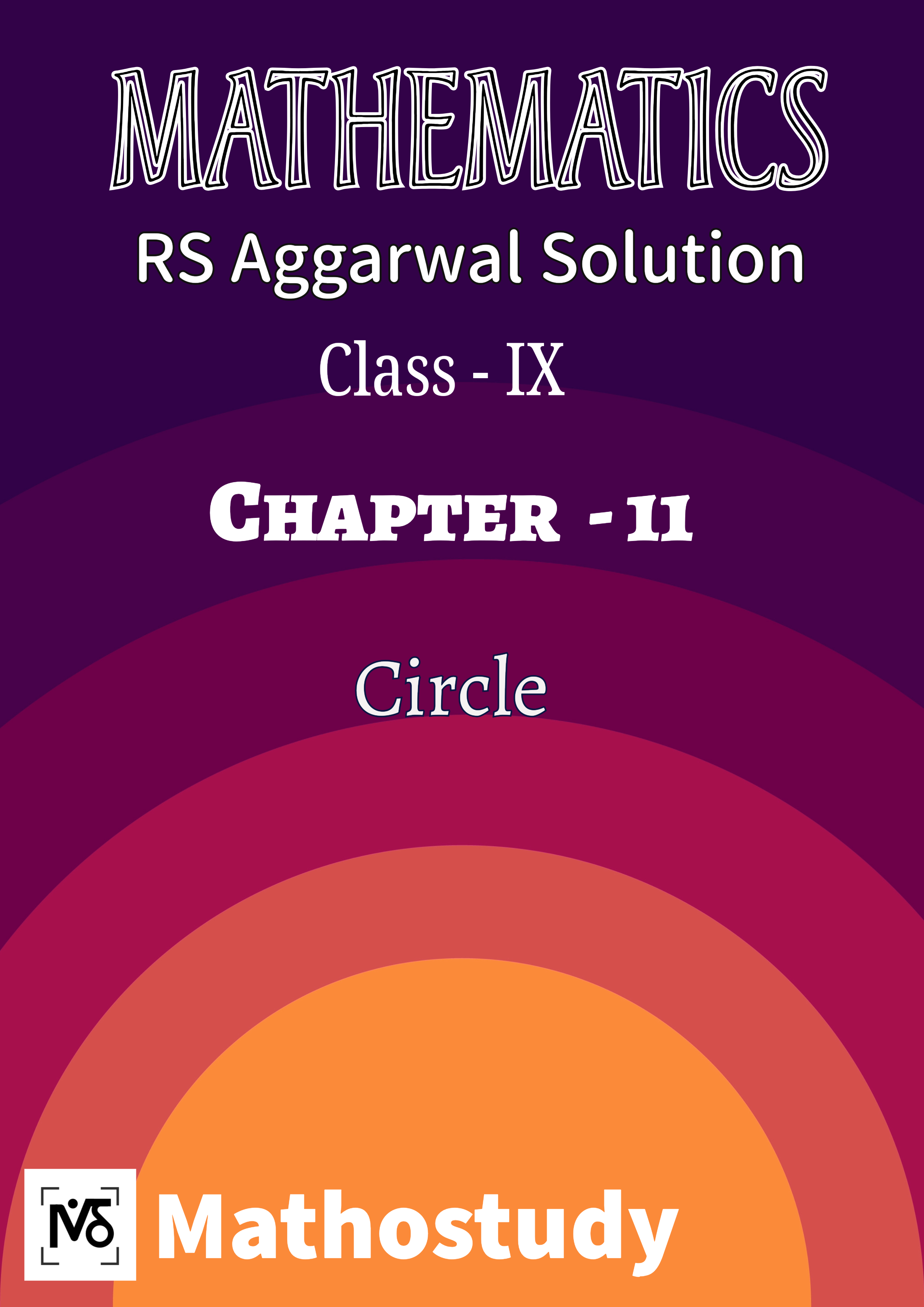 RS Aggarwal Solutions Class - IX - MathoStudy